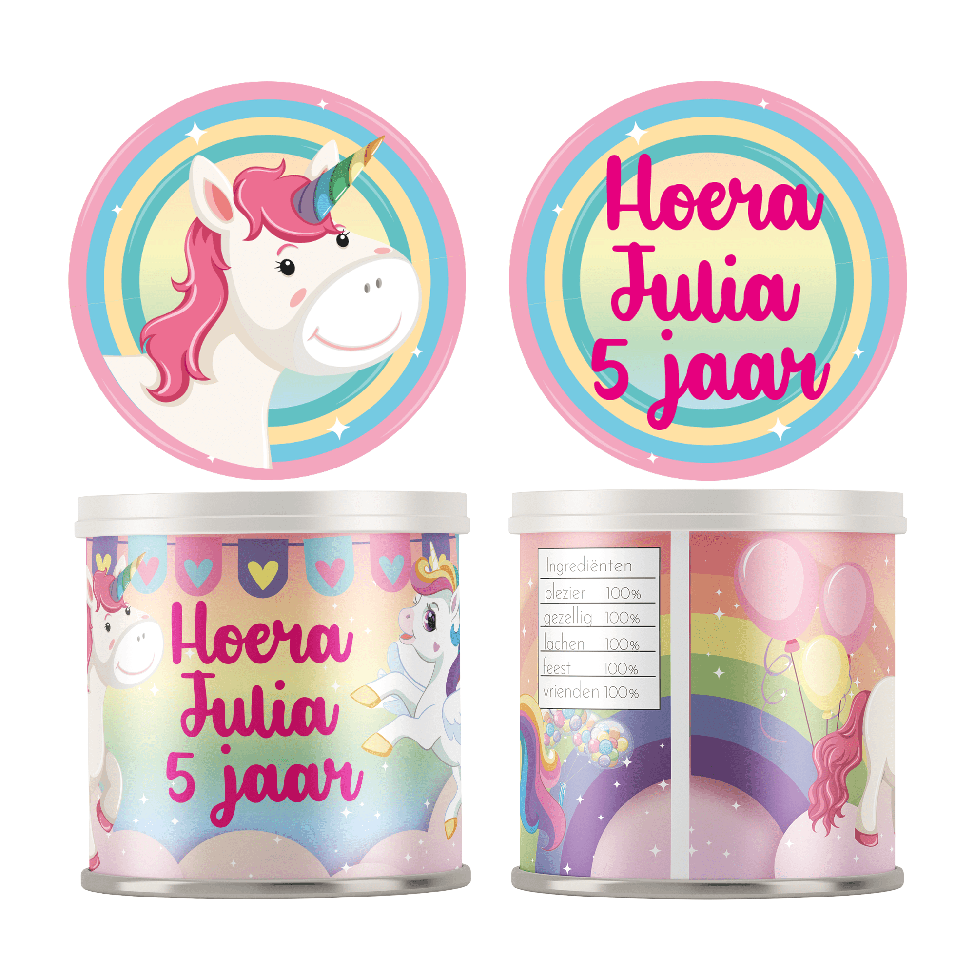 Unicorn Pringles wikkel