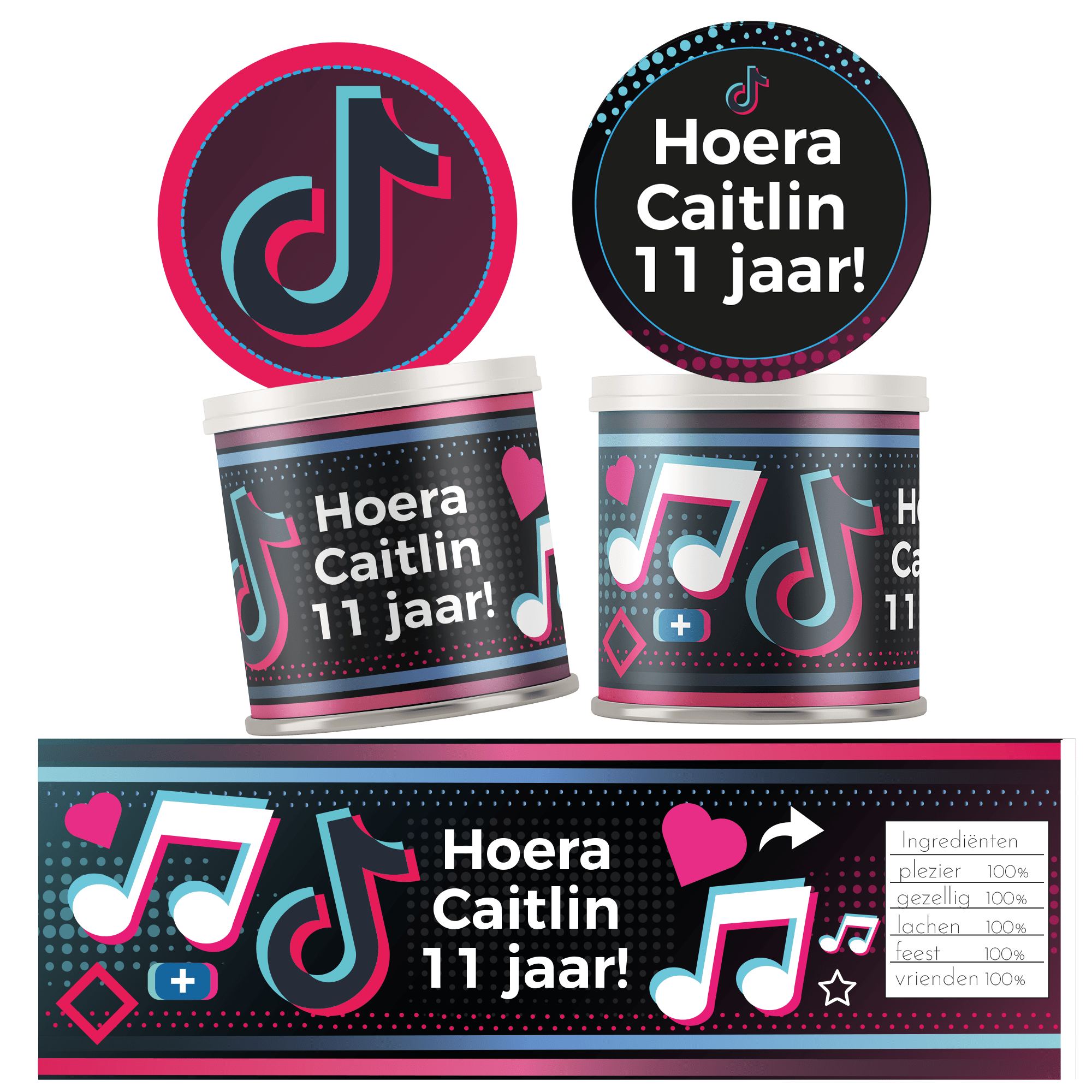 TikTok Pringles wikkel traktatie