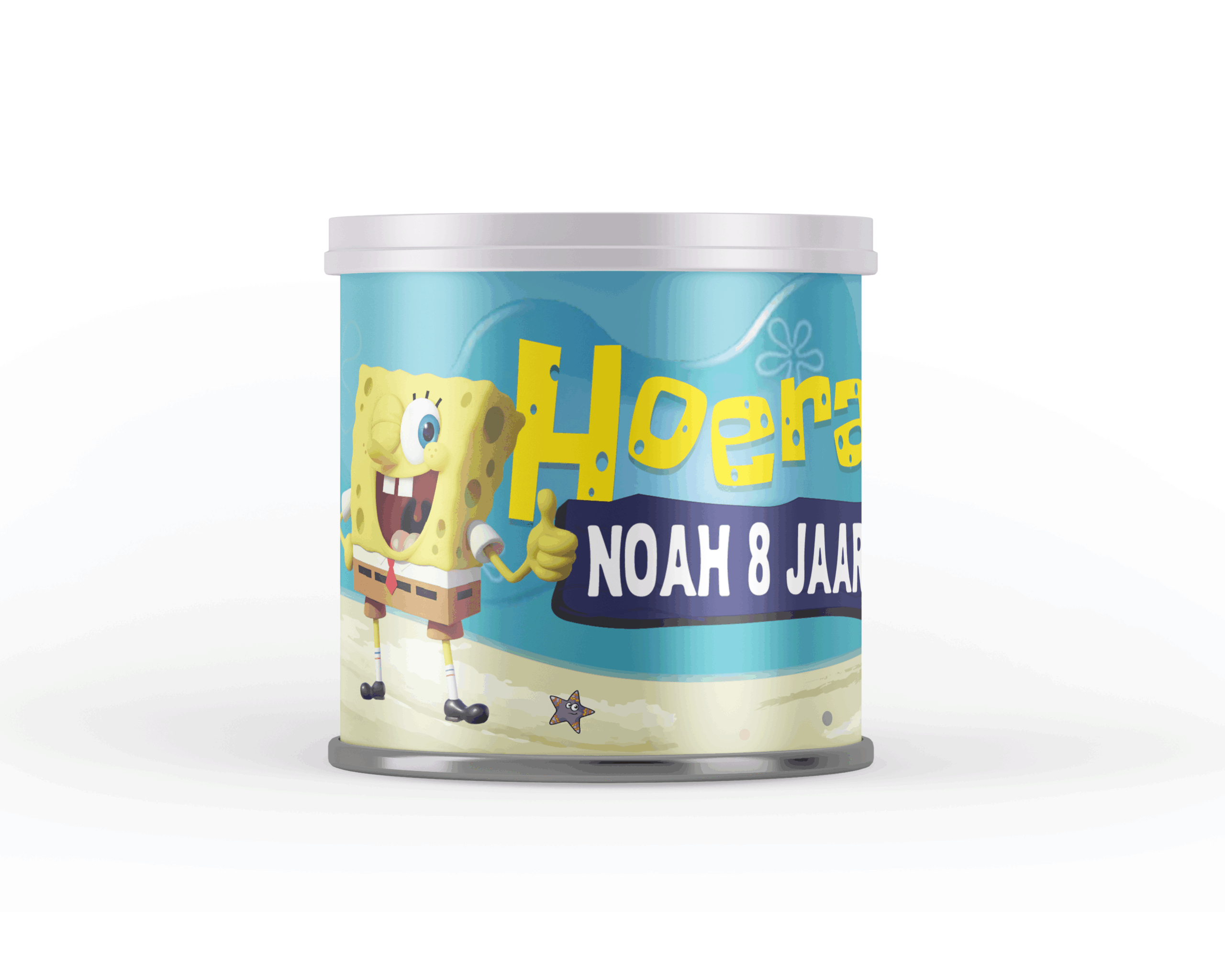 Spongebob Pringles wikkel traktatie