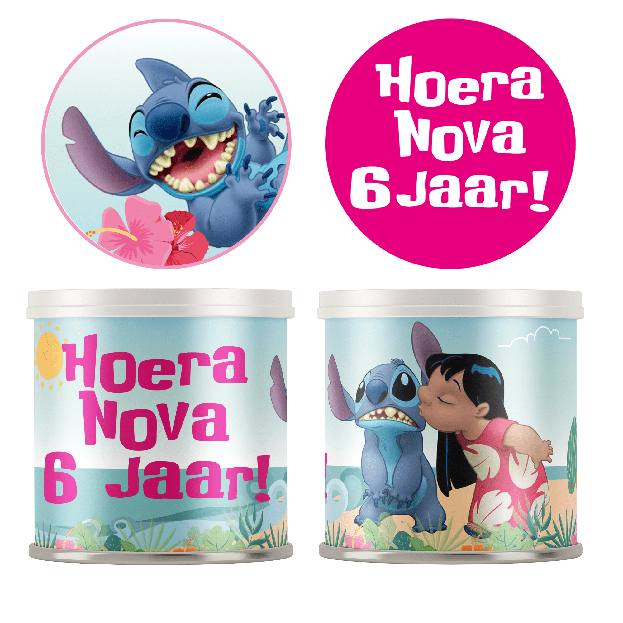 Lilo en Stitch Pringles wikkel