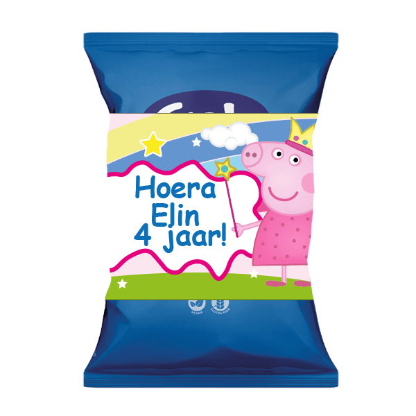 Peppa Pig Fairy chips wikkel