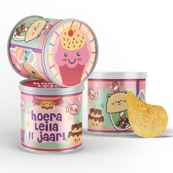 Kawaii Pringles wikkel | Partijtje aan huis | Traktaties en themakisten ...